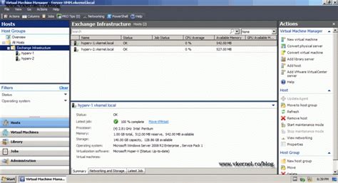 Add Hyper V Hosts To System Center Virtual Machine Manager Scvmm 2008 R2