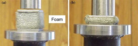 Compression Test Set Up A Just Before The Test B After The Test Download Scientific Diagram