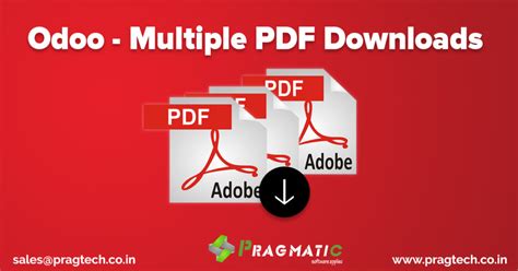 Odoo Multiple PDF Downloads Pragmatic Techsoft