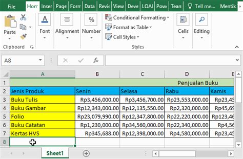 Cara Menggunakan Freeze Di Excel Beberapa Baris Dan Kolom