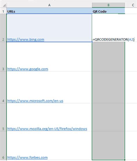 How To Create QR Codes In Excel 3 Easy Ways