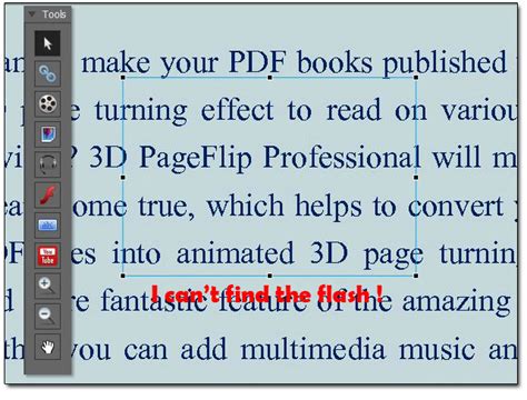 Flash Problems Occur In D Pageflip Pro About Adding Flash To Flip Book Pages