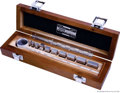 Gauge Block Set For Micrometer Inspection Accud Australia