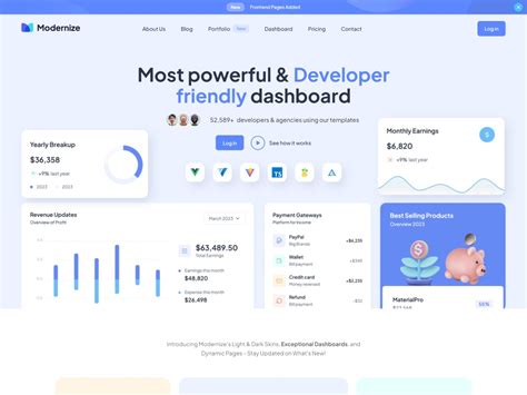 modernize nuxt js admin dashboard by adminmart