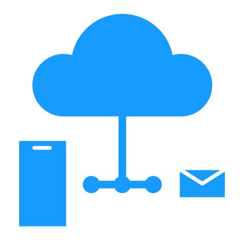 Cloud Connection Generic Color Fill Icon