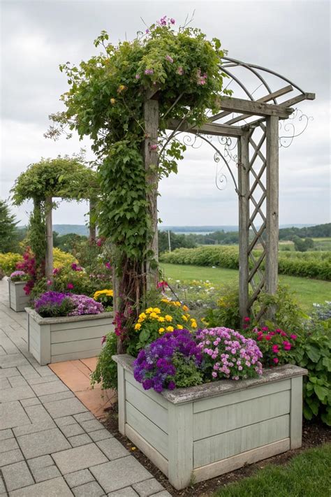 Creative Arbor Concepts For Garden Inspiration Light And Layer