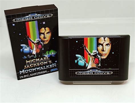 Michael Jacksons Moonwalker Sega Genesis Mega Drive