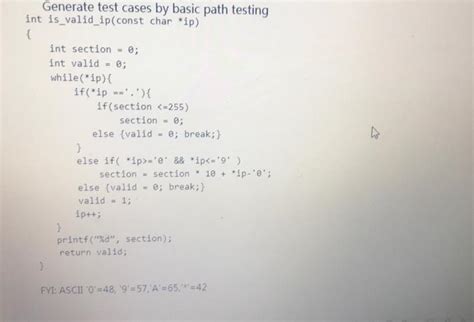 Solved Generate Test Cases By Basic Path Testing Int