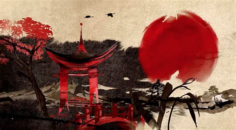 Японский минимализм в интерьере обои с восточным колоритом Collection Design Ru