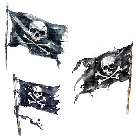 Torn Pirate Flag
