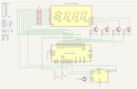 Arduino Ile Basit Bir Led Göstergeli Saat Devreler And Projeler