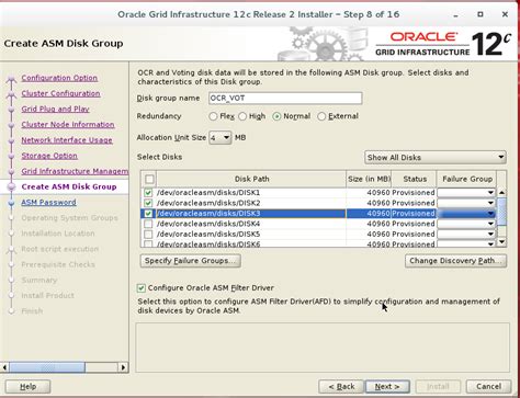 Step By Step Oracle Rac 12c Release 2 12c R2 Installation On Oracle