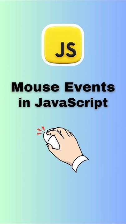 Mouse Events In Javascript 🔥javascript Js Youtube
