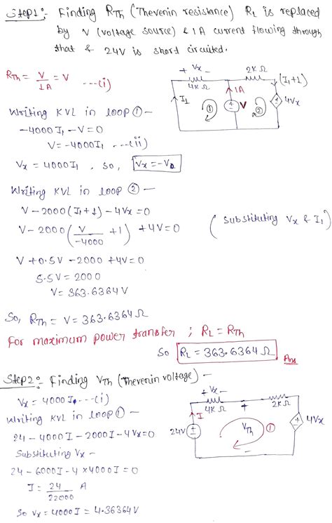 Solved 1 FIND The Value Of The Load RL In The Network That Will Course Hero