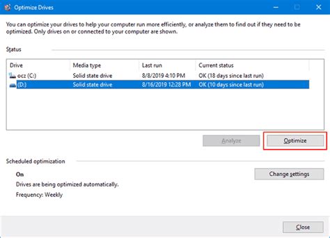 How To Defrag A Drive In Windows 10