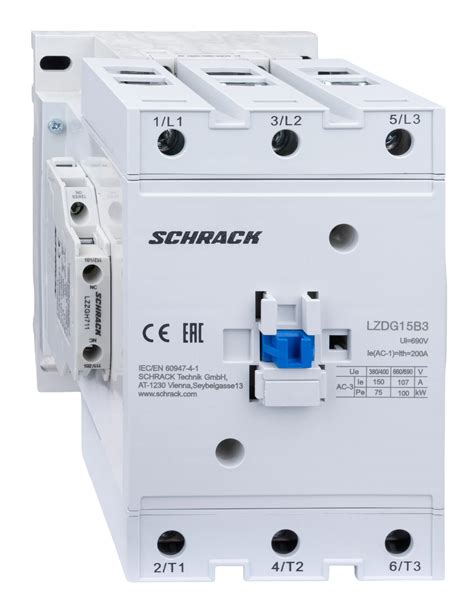 Industrial Contactors And Thermal Overloads