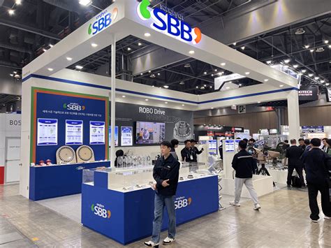 2023 로보월드 에스비비테크 초정밀 감속기 Robo Drive 시리즈 공개 Today 여기에뉴스