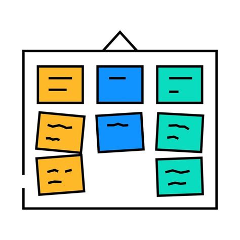 Card Sorting Ux Ui Design Icon Color Illustration 49829392 Vector Art At Vecteezy
