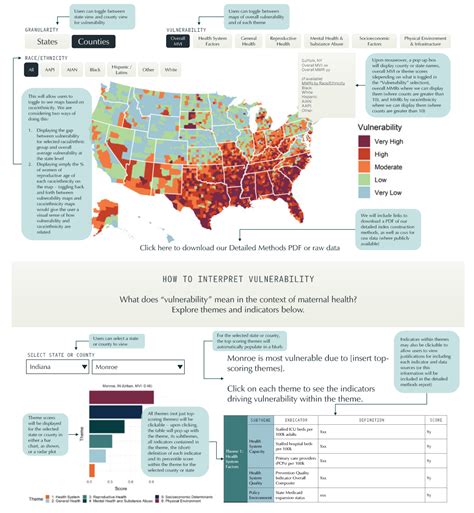 The Us Maternal Vulnerability Index Dc