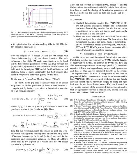 《factorization Machines》 Fm模型及python实现factorization Machines Python