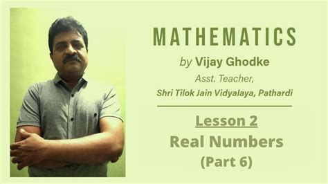 Lesson 2 Real Numbers Part 6 Absolute Value Or Modulus Youtube