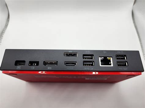 Lenovo Thinkpad Docking Station 40ay0090us 90w Adapter No Usb C Cable 195348191975 Ebay