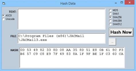 vb6 simple hash program vbforums