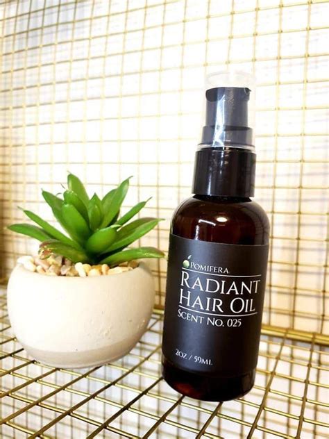 Pomifera Radiant Hair Oil Oils Hair Oil Natural Skin Care