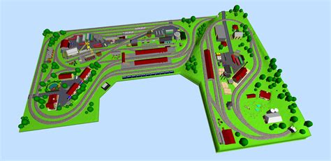 Large Model Train Layouts And Track Plans In Ho Scale Various Projects