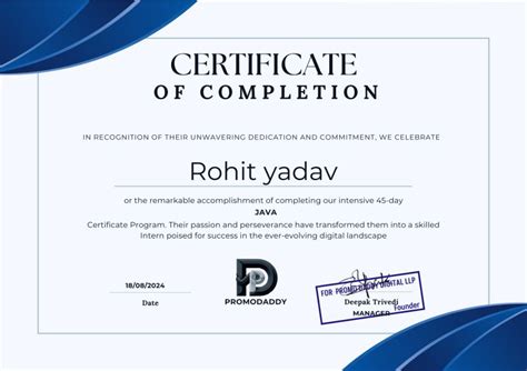 Completed Java Language Course Rohit Yadav Posted On The Topic Linkedin