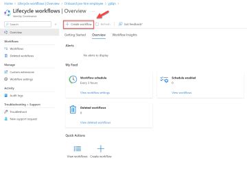 Latest Configure Entra ID Lifecycle Workflow To Trigger Mover Task