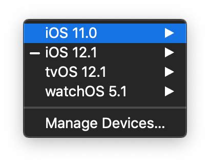 Objective C Xcode Simulator How To Run Older IOS Version Stack Overflow