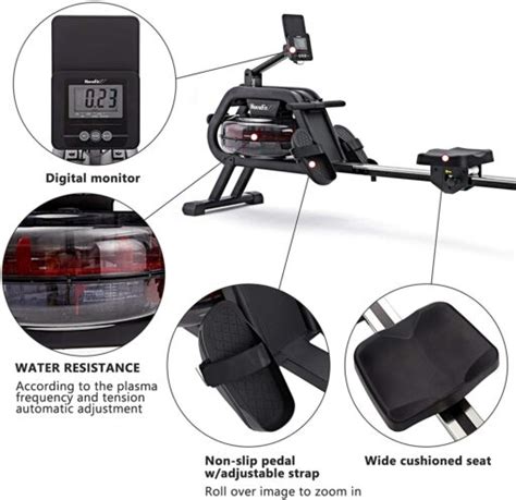 HouseFit DH-8633 Rowing Machine | Provides a Full-Body Workout