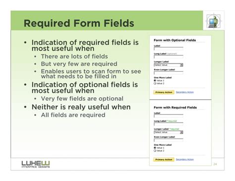 Best Practices For Form Design PPT