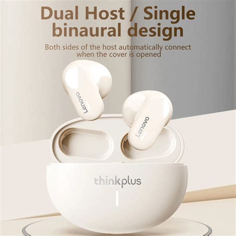 Lenovo Thinkplus Lp Tws Gaming Sports Wireless Bluetooth Earphones White Alexnld Com