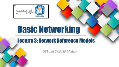 basic networking osi and tcp ip models