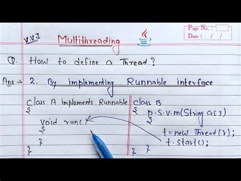 Learn Multithreading by implementing Runnable interface in java - Mind Luster