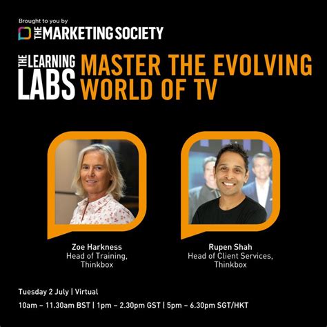 The Marketing Society On Linkedin Accelerate Learninglab Tvadvertising