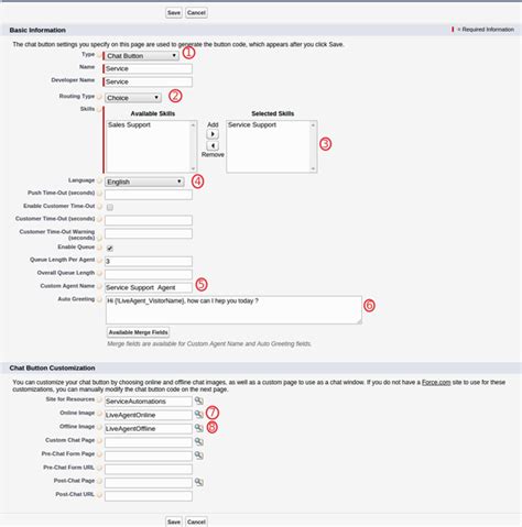 Salesforce Live Agent