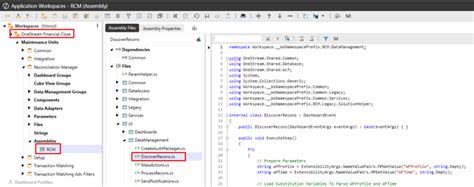 Call Assembly Business Rule From Another Workspace In A Data Management