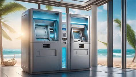 atm automated teller machines stock illustration illustration of
