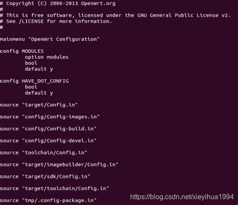 Openwrt Make Menuconfig 构建过程 Csdn博客