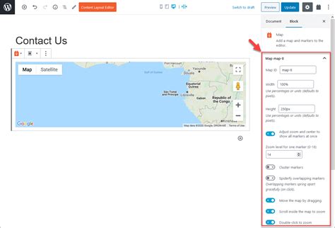 Displaying A Simple Map In Wordpress Toolset