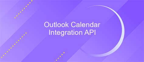 Outlook Calendar Integration Api Apix Drive