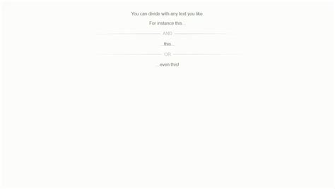 Html With Css Hr With Centered Text Example Css Mix