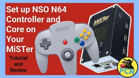 Nso N64 Controller On Mister Fpga Review Controller And Core Set Up Tutorial Youtube