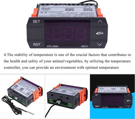 Buy Temp Control Thermostat STC All Purpose Digital Temperature Controller Fahrenheit And
