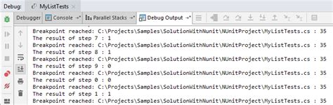 Breakpoints Jetbrains Rider
