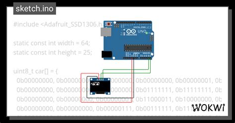 SSD Car Wokwi ESP STM Arduino Simulator