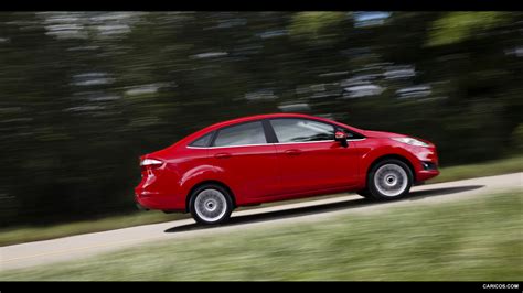 2014 Ford Fiesta 4 Door Sedan Side